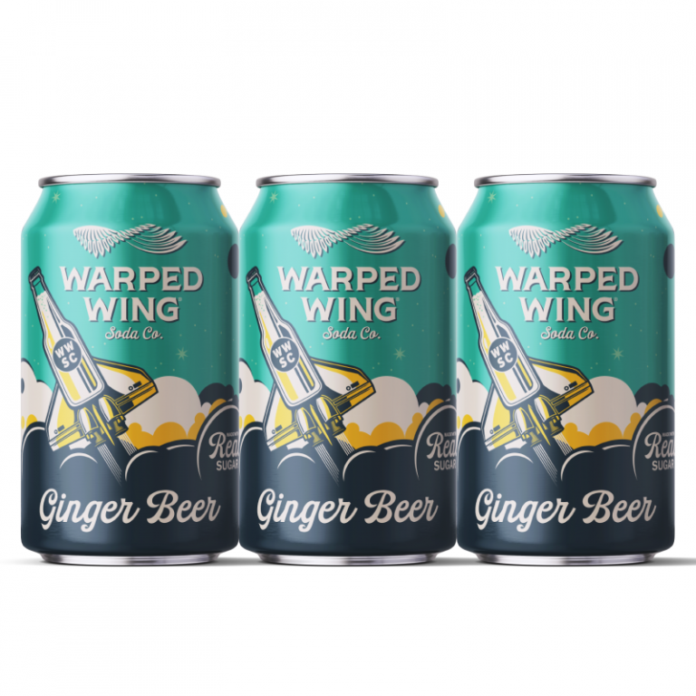 Ginger Beer Soda 6pk cans - Warped Wing Store
